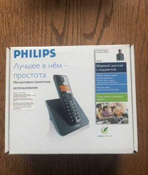 Philips se 150 радиотелефон