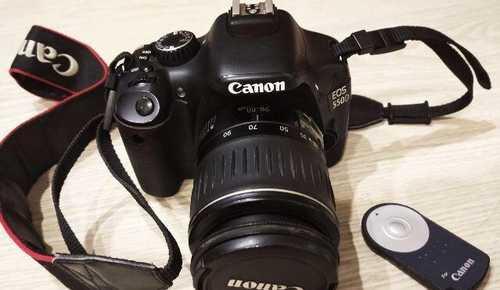Зеркальный фотоаппарат Canon 550D