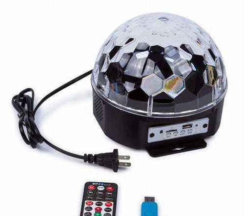 Диско шар MP3 magic ball light, 48275