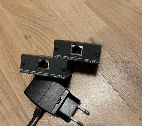 Kramer комплект hdmi по витой паре pt-571 pt-572