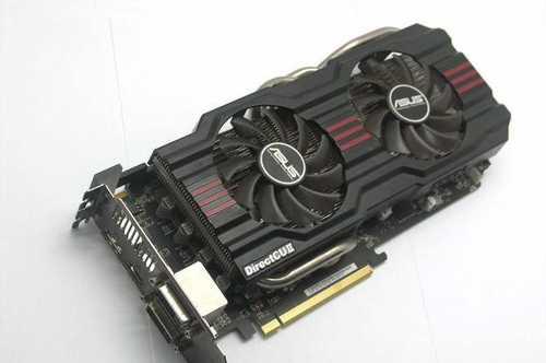 Видеокарта 2Gb Radeon 7870, (asus HD7870-DC2-2GD5