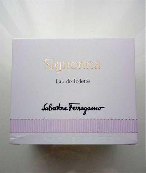 Парфюм оригинал salvatore ferragamo Signorina