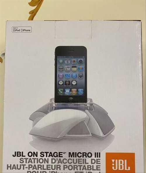 Док-станция JBL On Stage Micro III