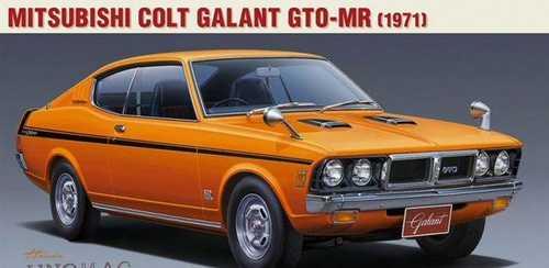 1:24 Сборная модель Mitsubishi Colt Galant Gto-mr