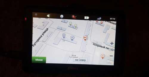 GPS навигатор ritmix RGP-585