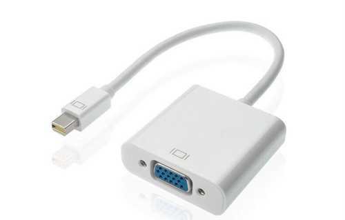 Переходники miniDP (Thunderbolt) на VGA, DVI, hdmi