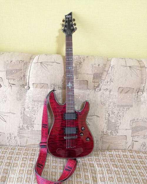 Электрогитара Schecter Damien Elite-6 Crimson Red