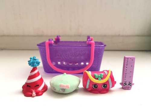 Фигурки Shopkins Шопкинс 4 штуки