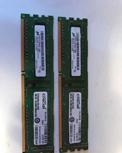 Оперативная память 4 гб DDR3 Cruical 1600mhz