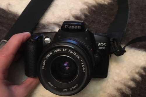Canon EOS 3000, объектив zoom EF 38-76mm. 1:4,5-5