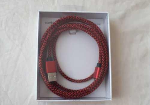 Кабель Rombica Digital AB-04 Red, USB - micro USB