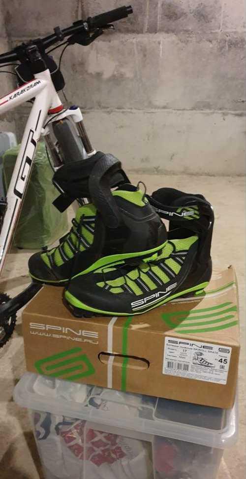 Ботинки лыжероллерные spine skiroll skate NNN