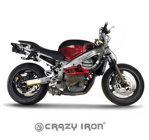 Crazy iron клетка stunt honda CBR600F4I