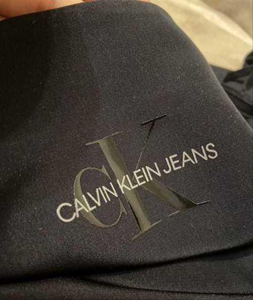 Черное платье calvin klein jeans