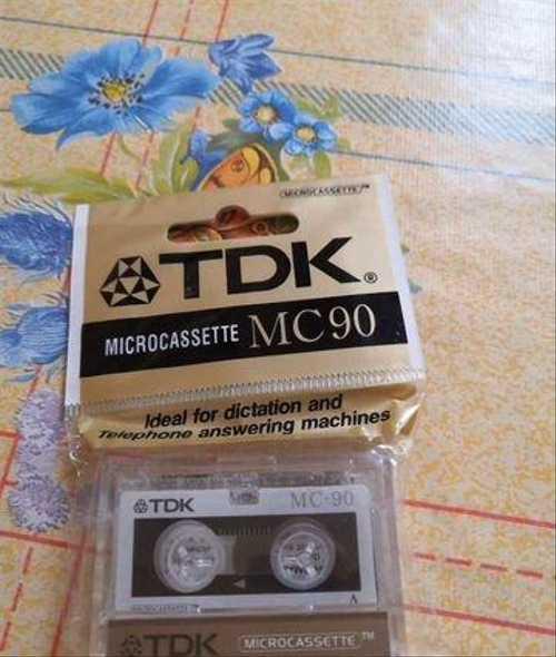 Микрокассета TDK 90 для диктофонов