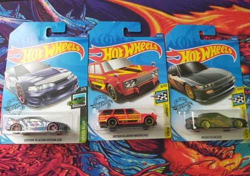Hot wheels японские авто jdm