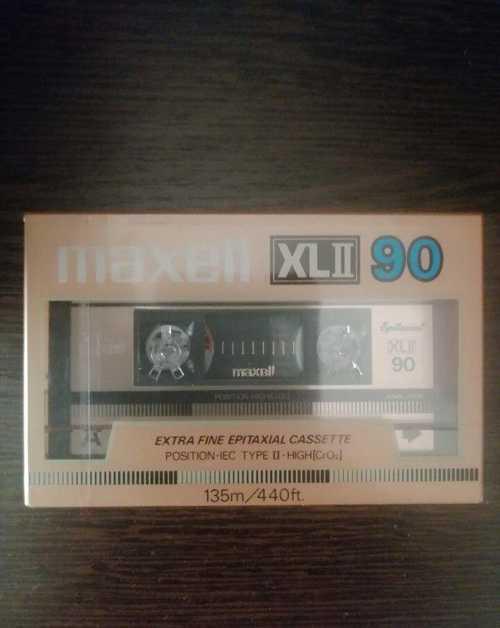 Аудио кассета maxell