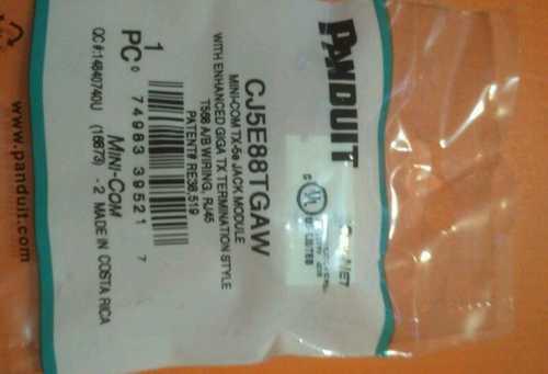 Panduit CJ5E88tgaw CJ5E88tgbl cfpfs2SAW