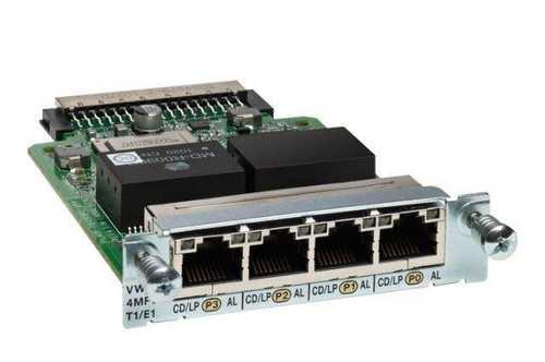 Модуль Cisco vwic3-4MFT-T1/E1 (new)