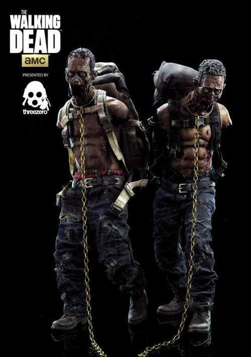 ThreeZero The Walking Dead Pet Zombie новые