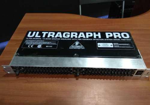 Behringer Ultragraph pro fbq 1502 графический эква