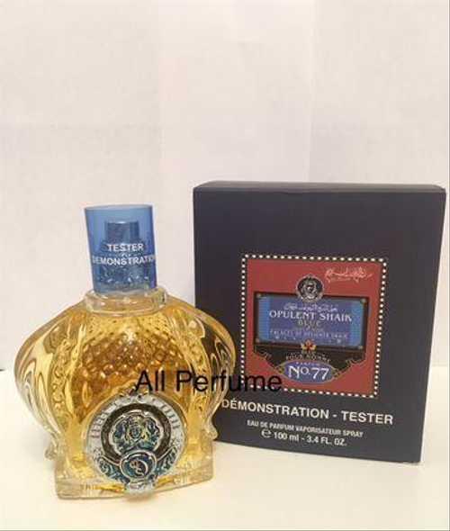 Tester shaik opulent blue edition NO77 FOR MEN