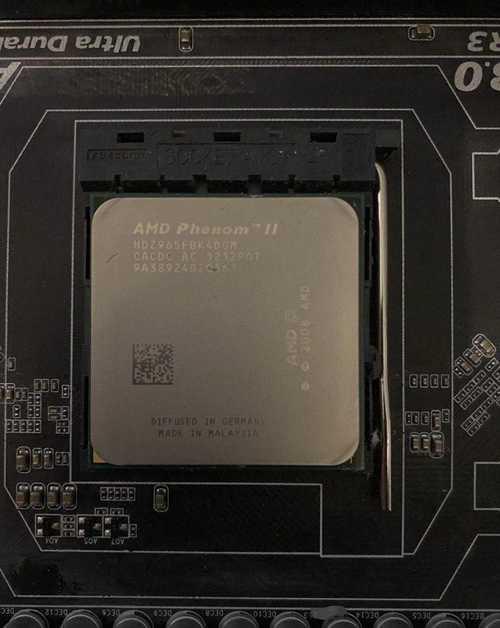 Процессор QuadCore AMD Phenom II X4 Black Edition