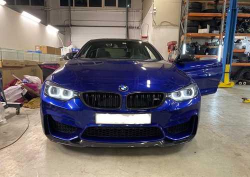 Карбоновый сплиттер CS BMW M4/M3 F82/F80