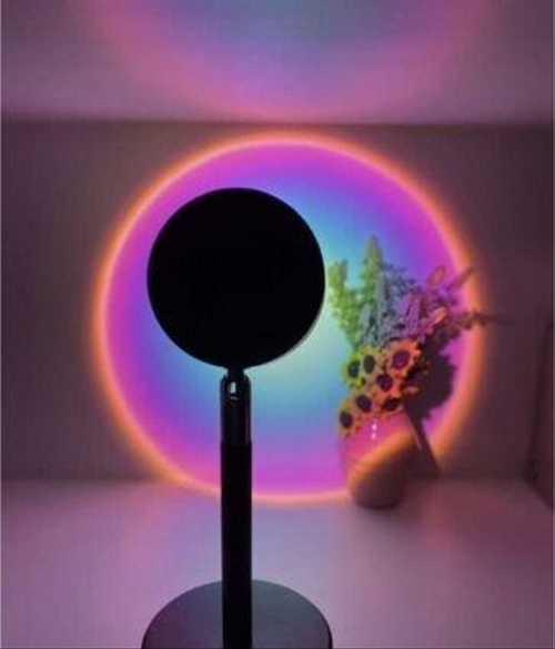 Лампа светодиодная RGB проектор