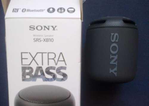 Беспроводной динамик sony SRS-XB10