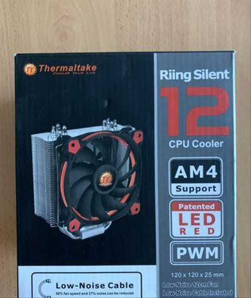 Кулер процеccорный Thermaltake Riing Silent 12