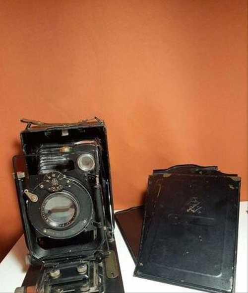 Фотоаппарат фотокор 1 с кассетами довоенный