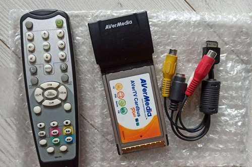 Карта видеозахвата / pcmcia TV тюнер Aver