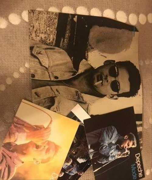 Depeche Mode Dave Gahan меморабилия статьи постеры