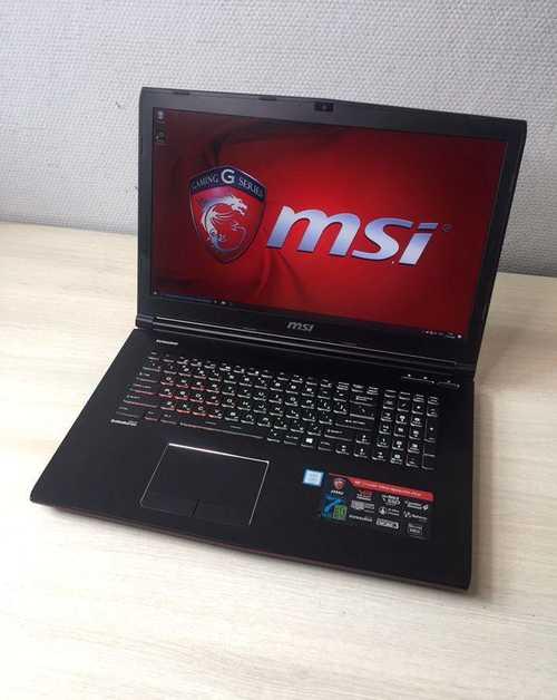 Мощный игровой MSI 17 I7-7700HQ/GTX 1070 8GB 120HZ