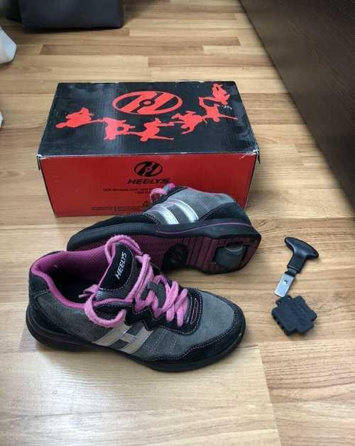 Кроссовки с роликами Heelys р.34