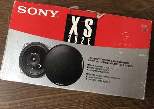 Автомобильная акустика sony XS302E