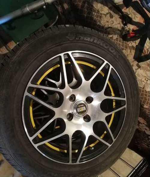 Диски r15 Alcasta и шины Hankook 185/65/15