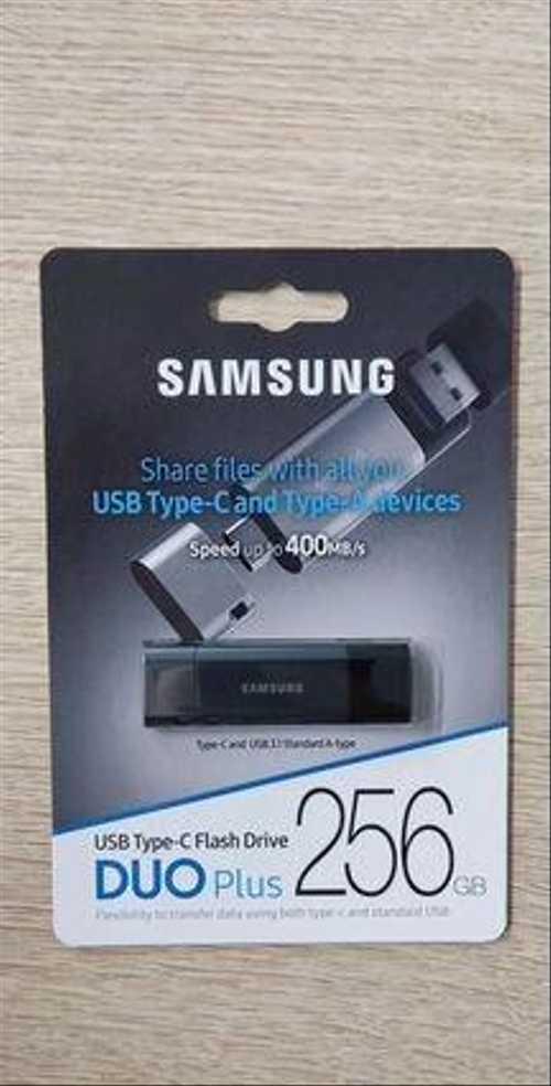 USB Флешка Samsung Duo plus MUF-256DB/APC 256гб