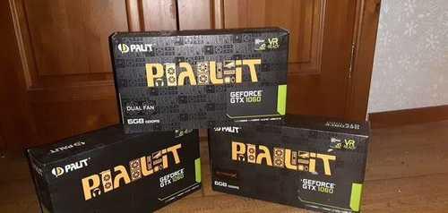 Коробка от видеокарты Palit gtx 1060