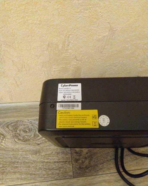 Источник бесперебойного питания CyberPower DL650el