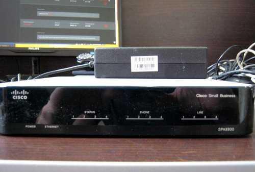 Fxo\fxs voip-шлюз Cisco SPA8800