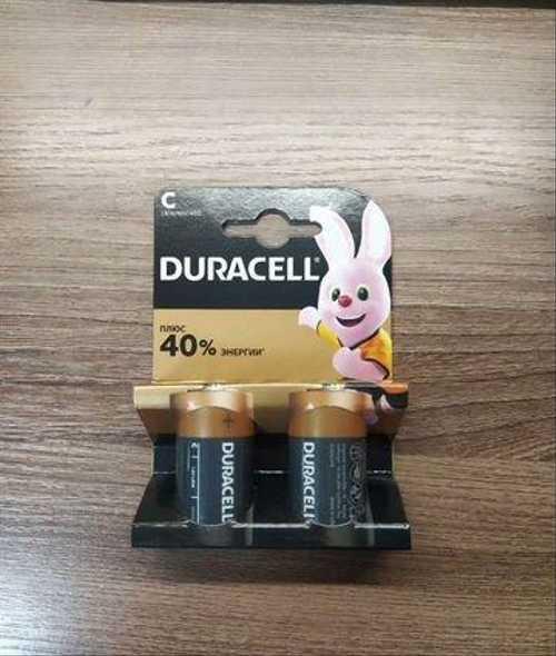 Батарейки Duracell C/2
