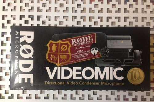 Направленный конденсаторный микрофон Rode VideoMic