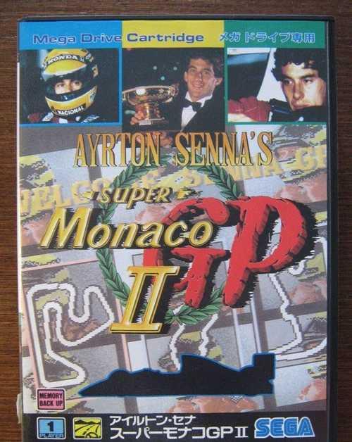 Игра для Sega Mega Drive Super Monaco GP II japan