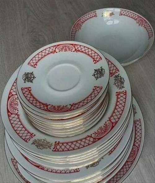 Фарфоровые тарелки Богемия