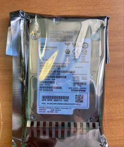 Жесткий Диск HP 900Gb Q1H47A 867254-003 SAS 2.5