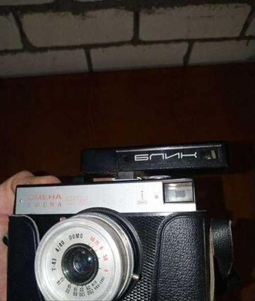 Плёночный фотоаппарат коллекционный СССР