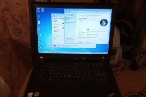 Ноутбук Lenovo ThinkPad R61i 2 ядра 3 Гига