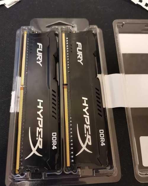 Оперативная память DDR4 HyperX 16gb